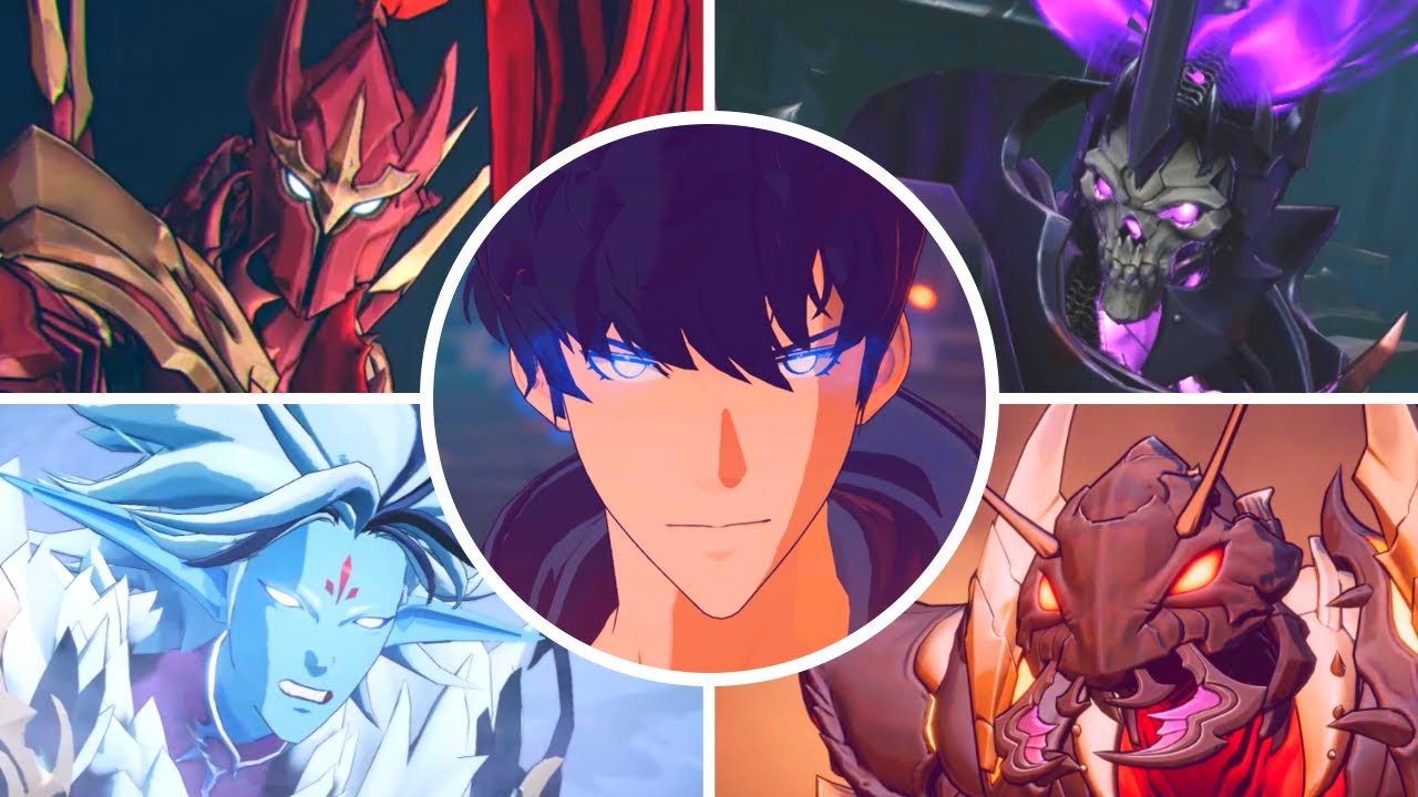 Solo Leveling: Arise - All Bosses + Cutscenes & Dialogues (Full Story ...