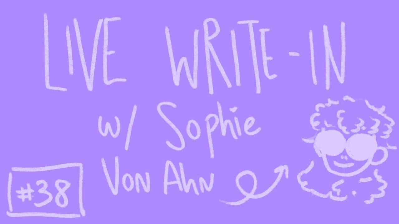 LET'S WRITE! // live write-in #38 - YouTube