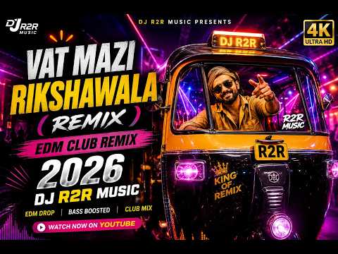 Vaat Majhi Baghtoy Rikshawala Remix 🔥 | EDM Club Mix 2026 | Dj Remix Song | DJ R2R Music