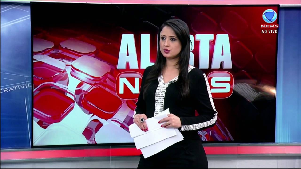 Falha técnica na Record News: Alerta News com Maria Clara Leite 31/08 ...
