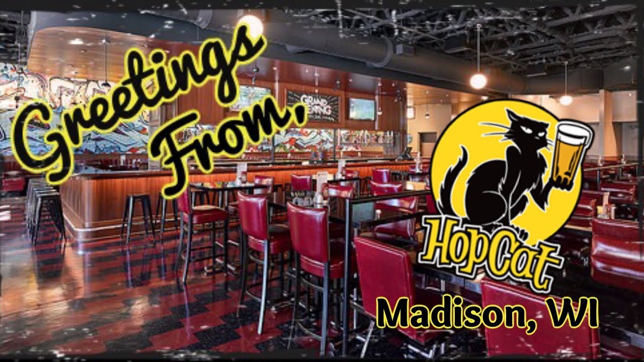 HopCat Bar & Grill Madison Wisconsin - YouTube