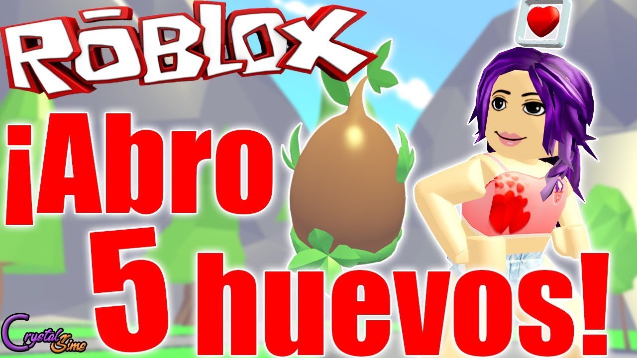 ¡ABRO 5 HUEVOS JUNGLA! ¿ME SALDRÁ EL LORO LEGENDARIO? | ADOPT ME ROBLOX ...