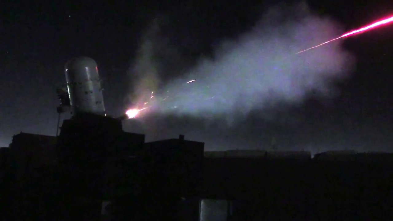 Extremely Powerful C-RAM Test Fire - YouTube