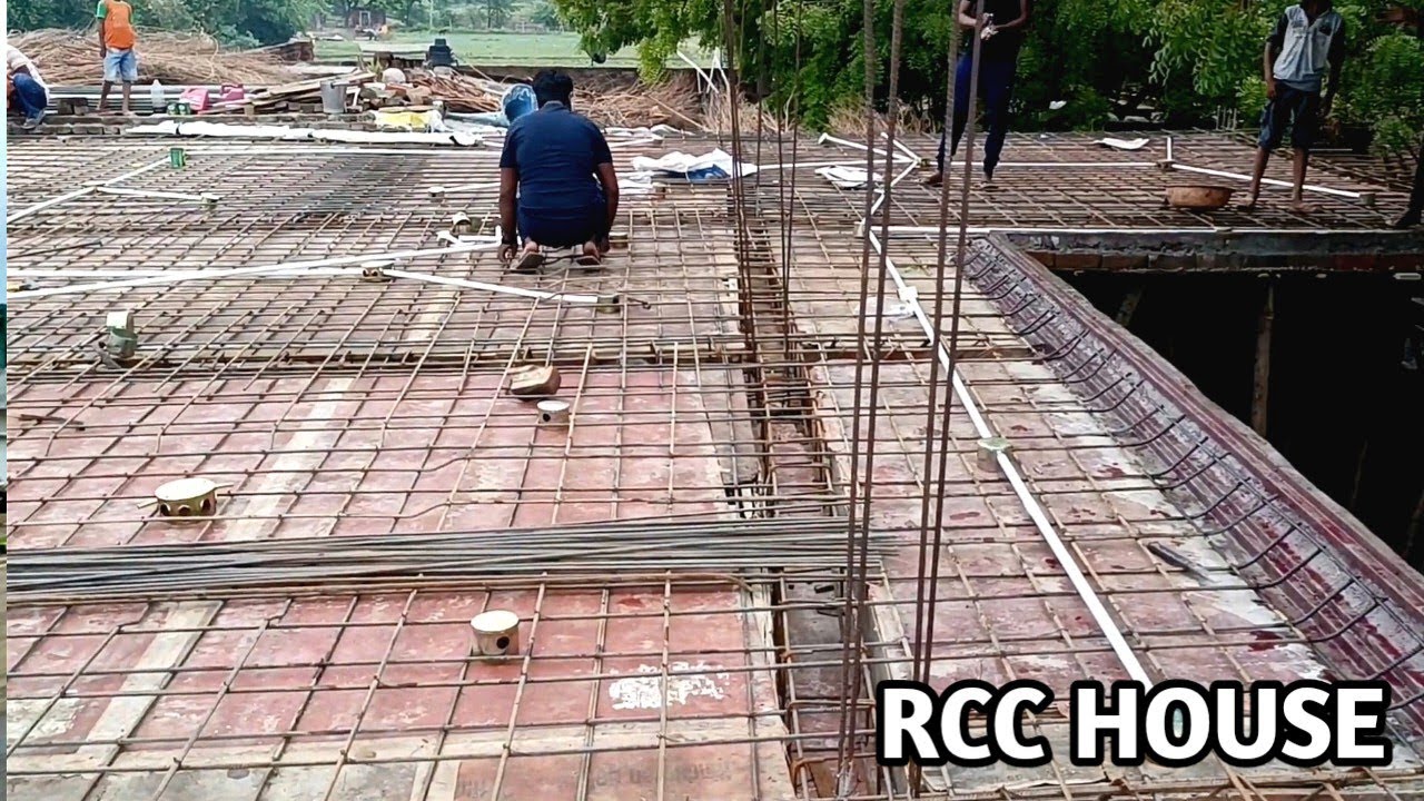 How To Make Indian House RCC - YouTube