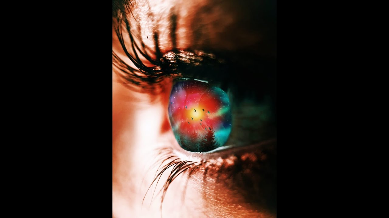 How to add a new eye effect and take out a very beautiful picture using ...