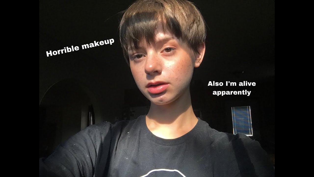 Simple Androgynous Makeup Tutorial - Caiden Louis - YouTube