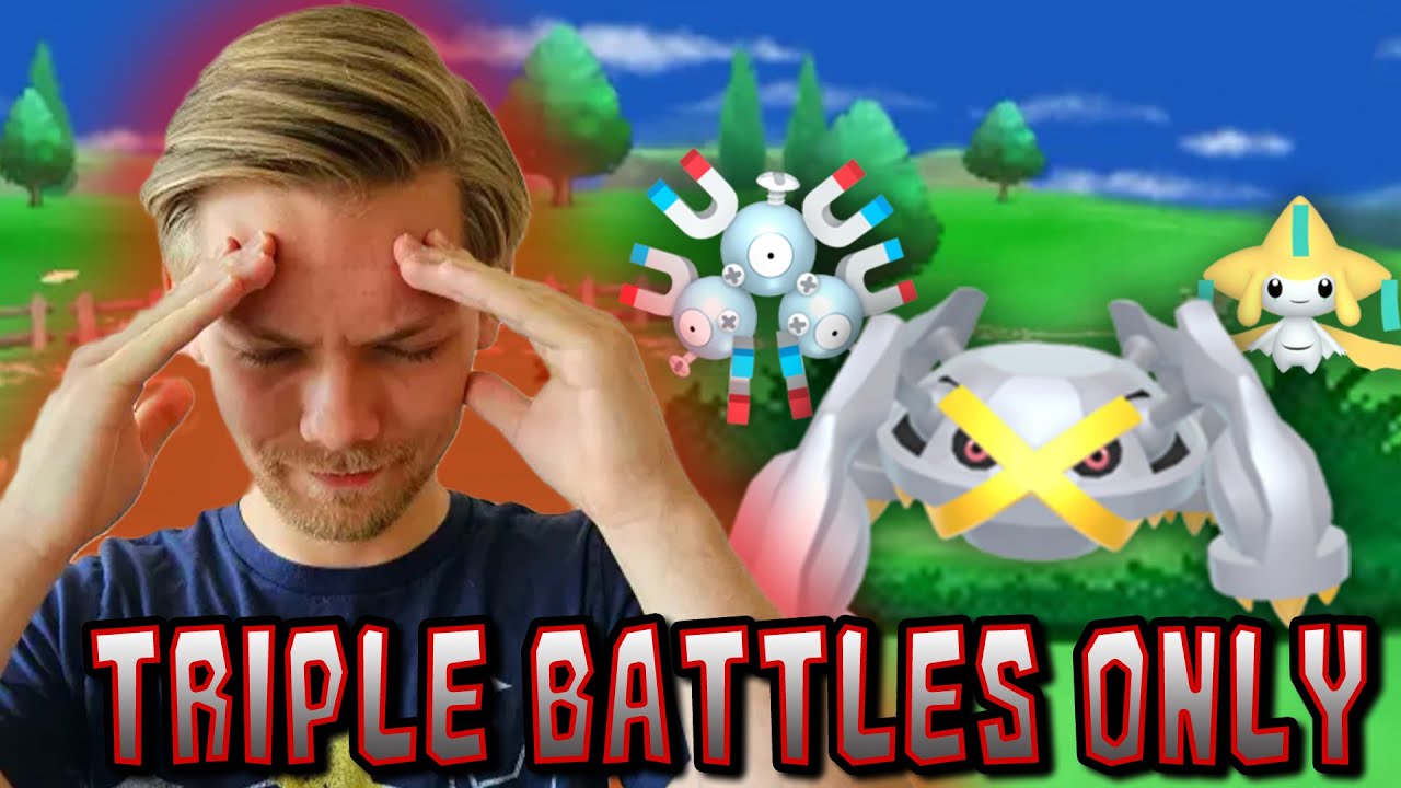 Pokemon Nuzlocke but Everything is a Legendary Triple Battle | Pokemon ...