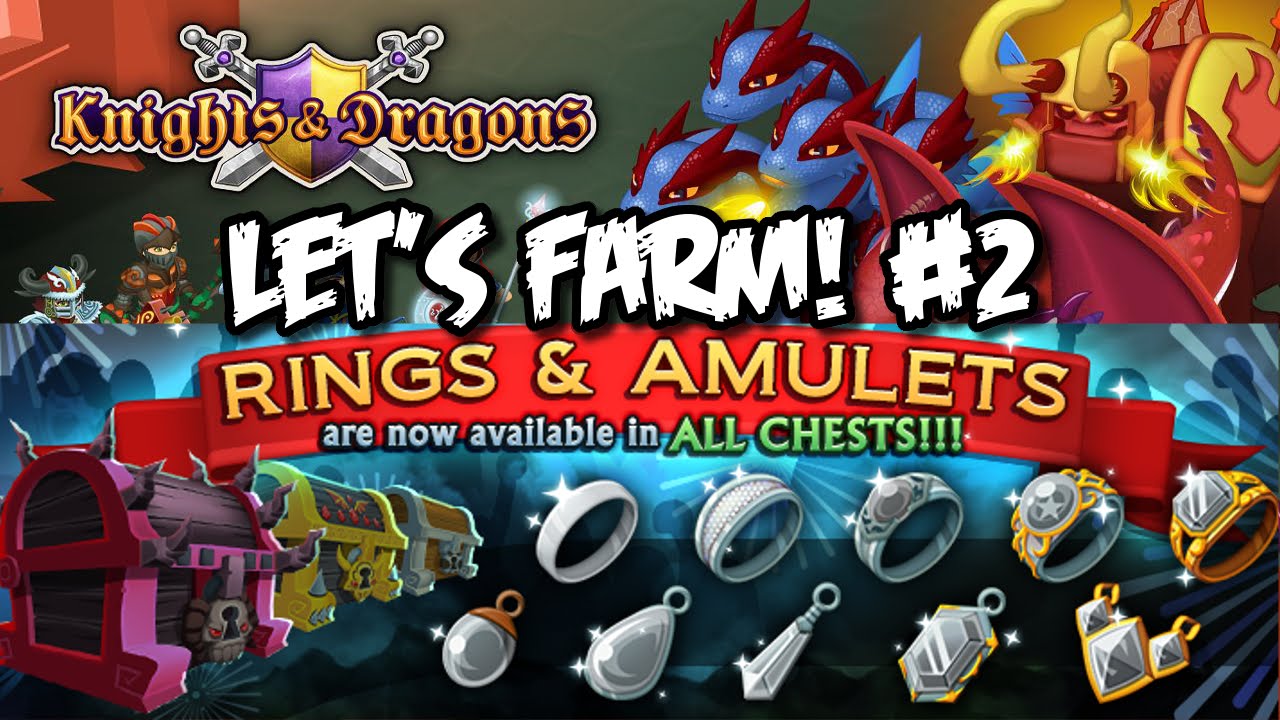 Knights and Dragons - Rings and Amulets FARMING Tutorial #2 - Relic ...