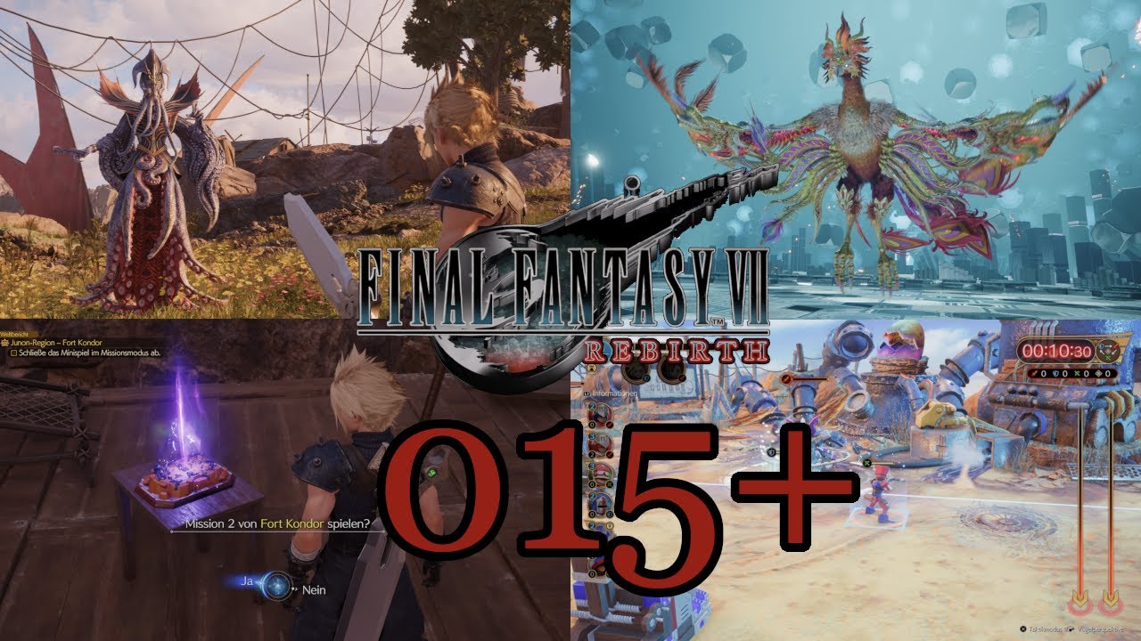 Final Fantasy VII Rebirth 15+ - YouTube