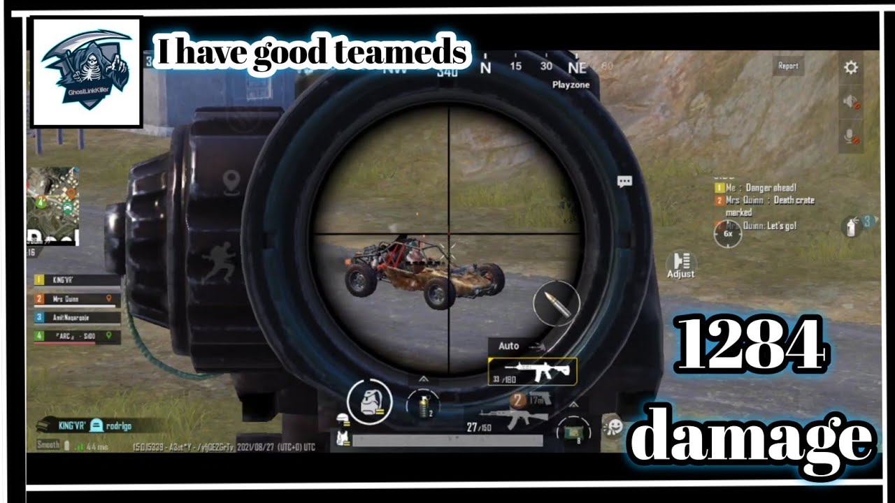 I have good teameds | ghostLikeKiller | PGMI game play | 🥰🥰🥰🥰🥰🥰🥰 - YouTube
