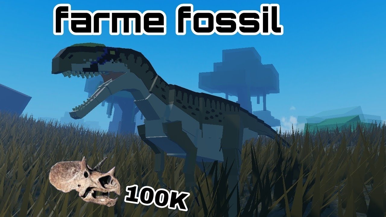 O melhor jeito de farm de fossil no primeval earth, muito fácil ...