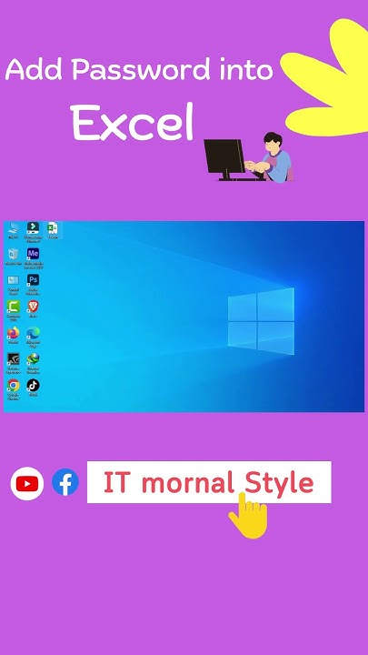 Add password into Excel File - YouTube