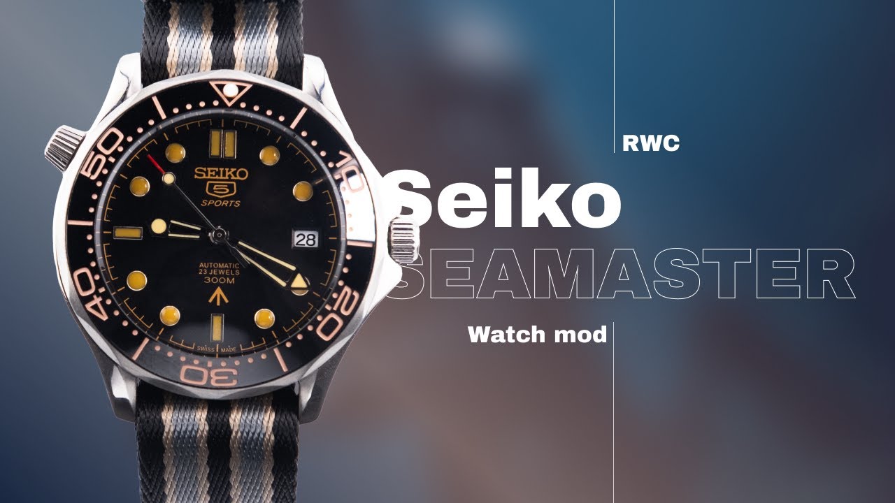 Building the Ultimate Seiko Mod: James Bond Seamaster Tribute - YouTube