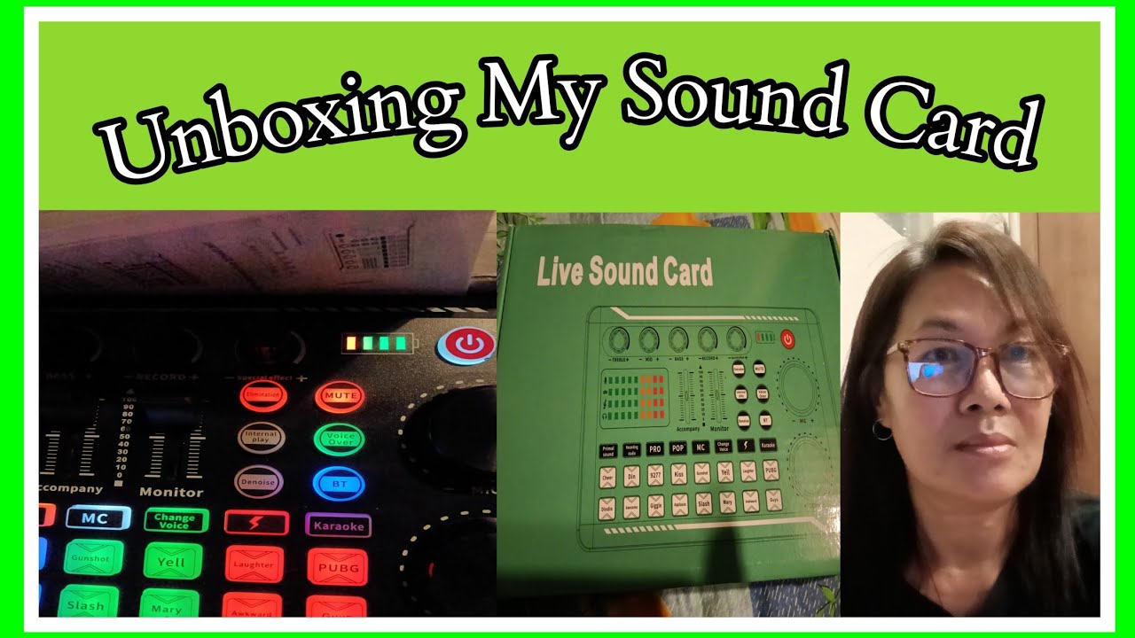 My Most Awaited Parcel/Unboxing my Sound Card - YouTube
