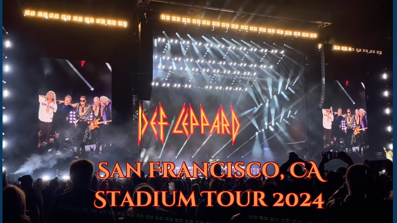 Def Leppard / Journey / Steve Miller Band Stadium Tour 2024 - San ...