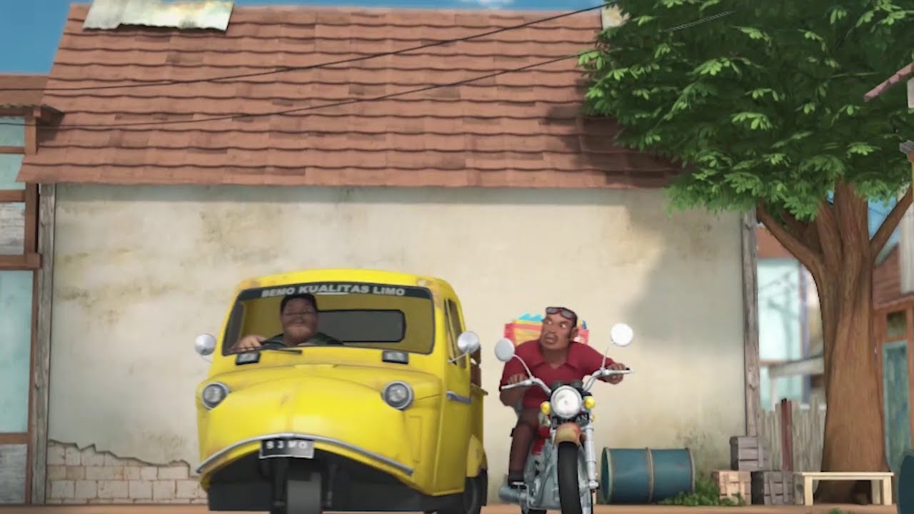 Balapan Bemo VS Motor Bang Jarwo | Adit & Sopo Jarwo - YouTube