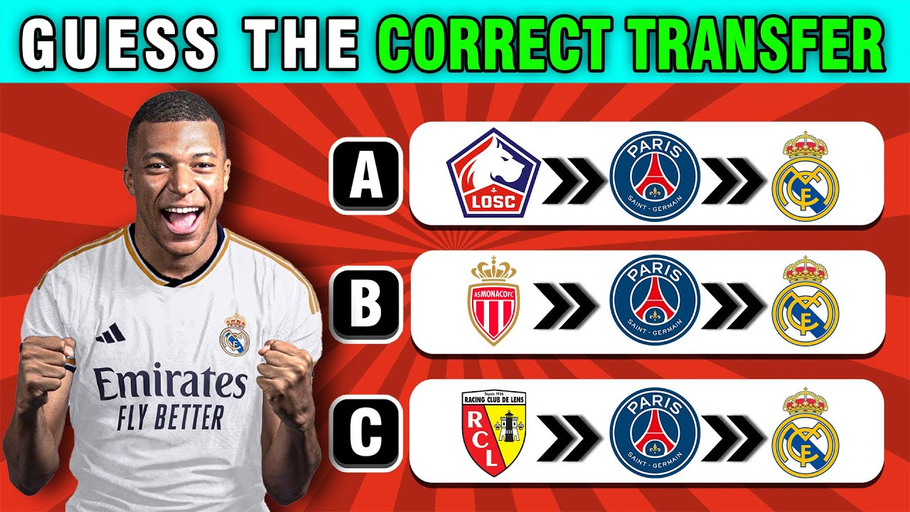 Can You Guess The Correct Transfer? | Updated 2024! || #footballquiz ...