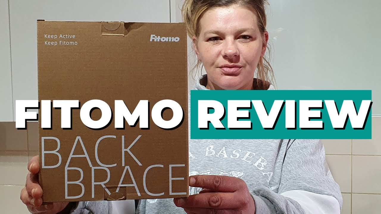 Fitomo Back Brace Review - YouTube