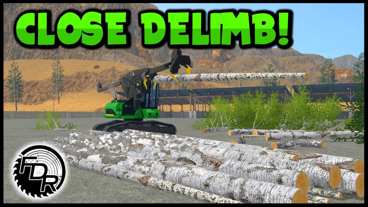 Delimb At The Mill | Farming Simulator 2017 | Logging & Forestry #200 ...