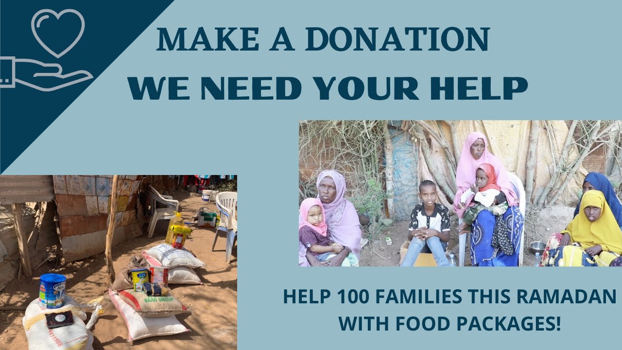 Help us provide 100 families in Hargeisa with food packages! - YouTube