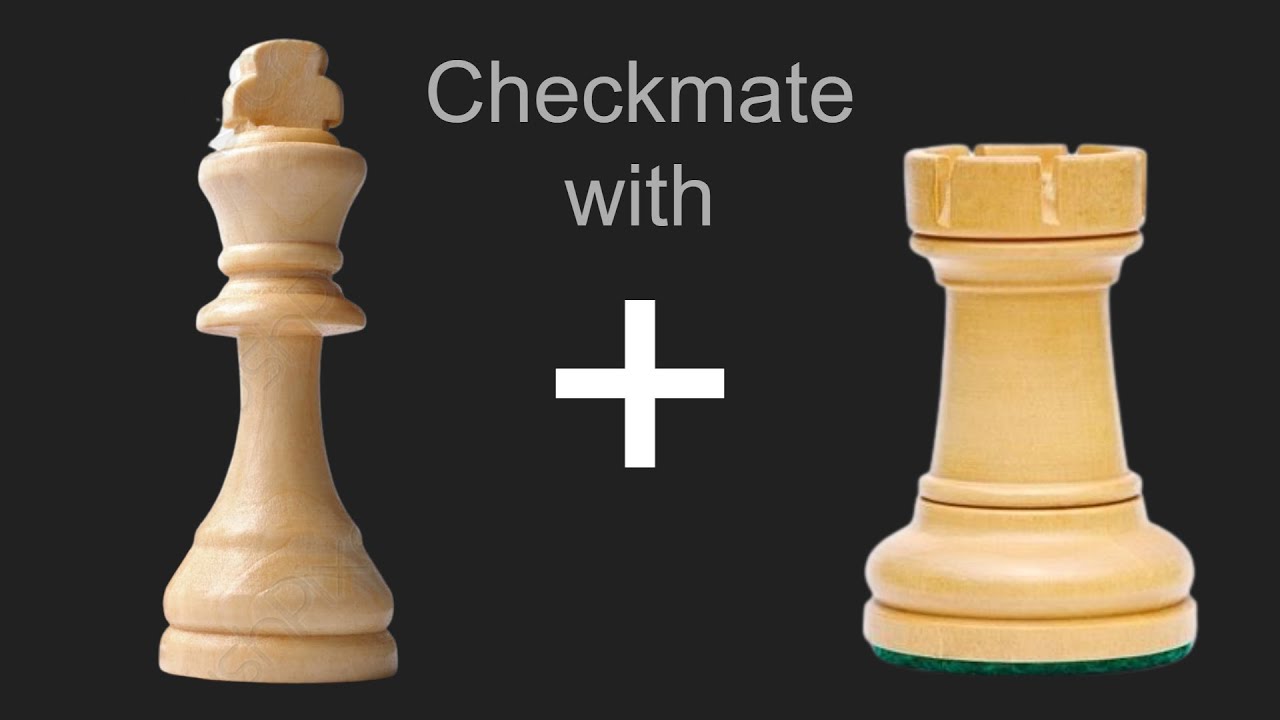 King and rook checkmate - YouTube
