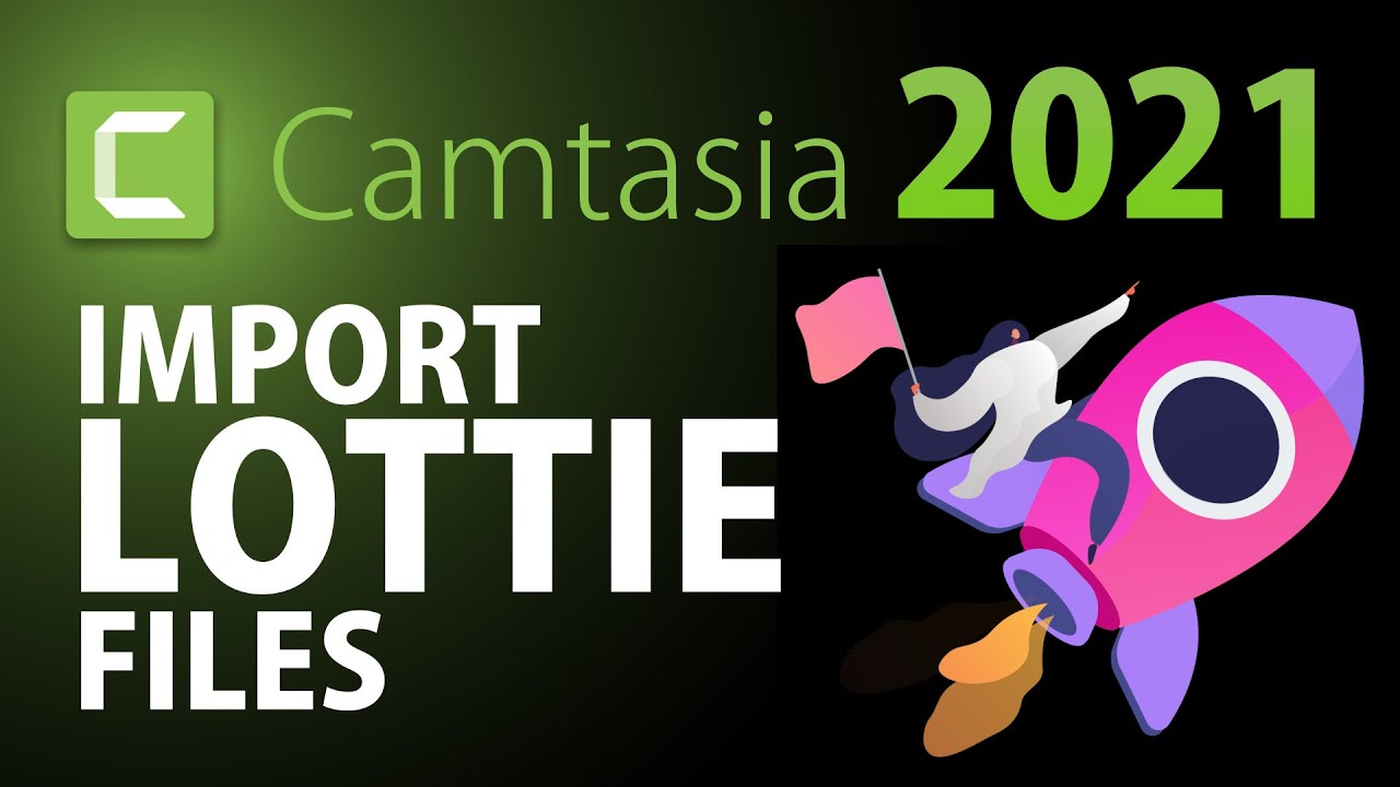LOTTIE file animation support in Camtasia | NEW FEATURE - YouTube