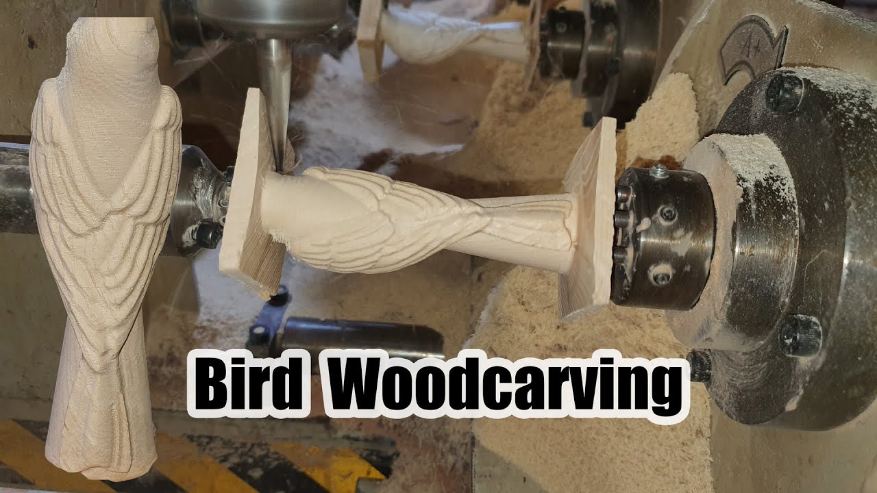 How to make bird wood with CNC Machine | bird woodworking | animals ...