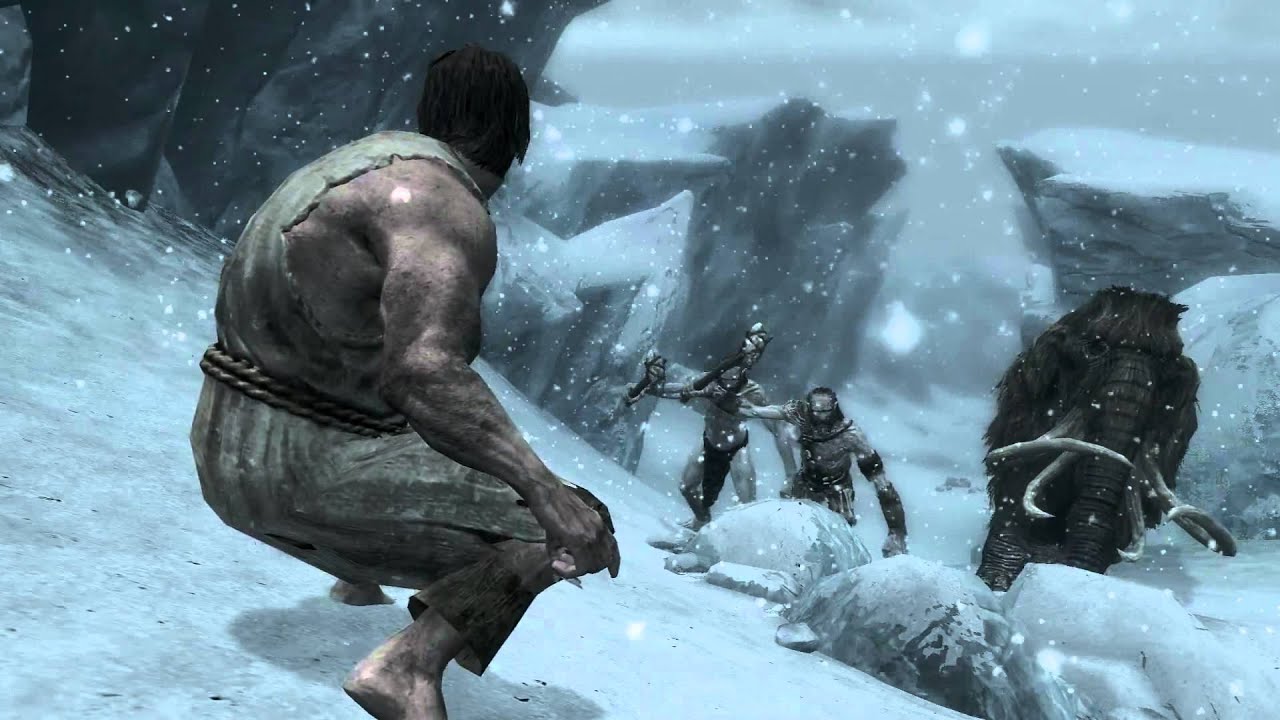 Skyrim Giant Smash Glitch - YouTube