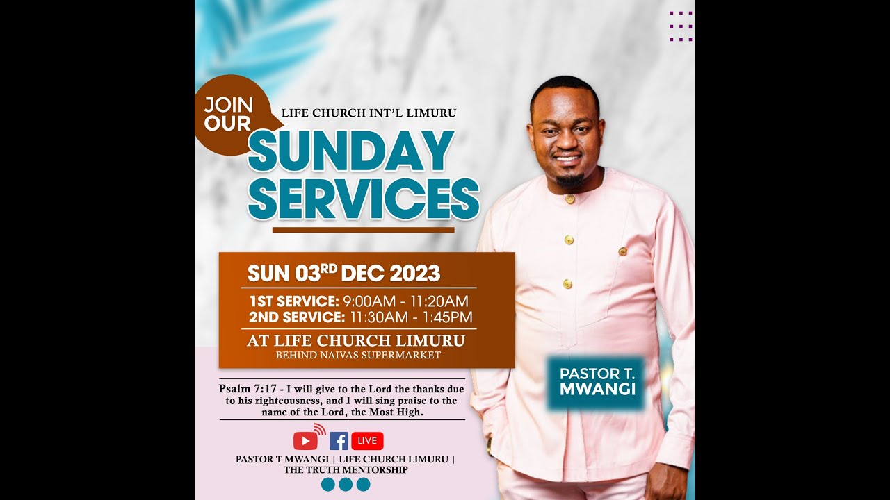 OPEN HEAVENS SUNDAY: THANKSGIVING SERVICE || 03/12/2023 || LIFE CHURCH ...
