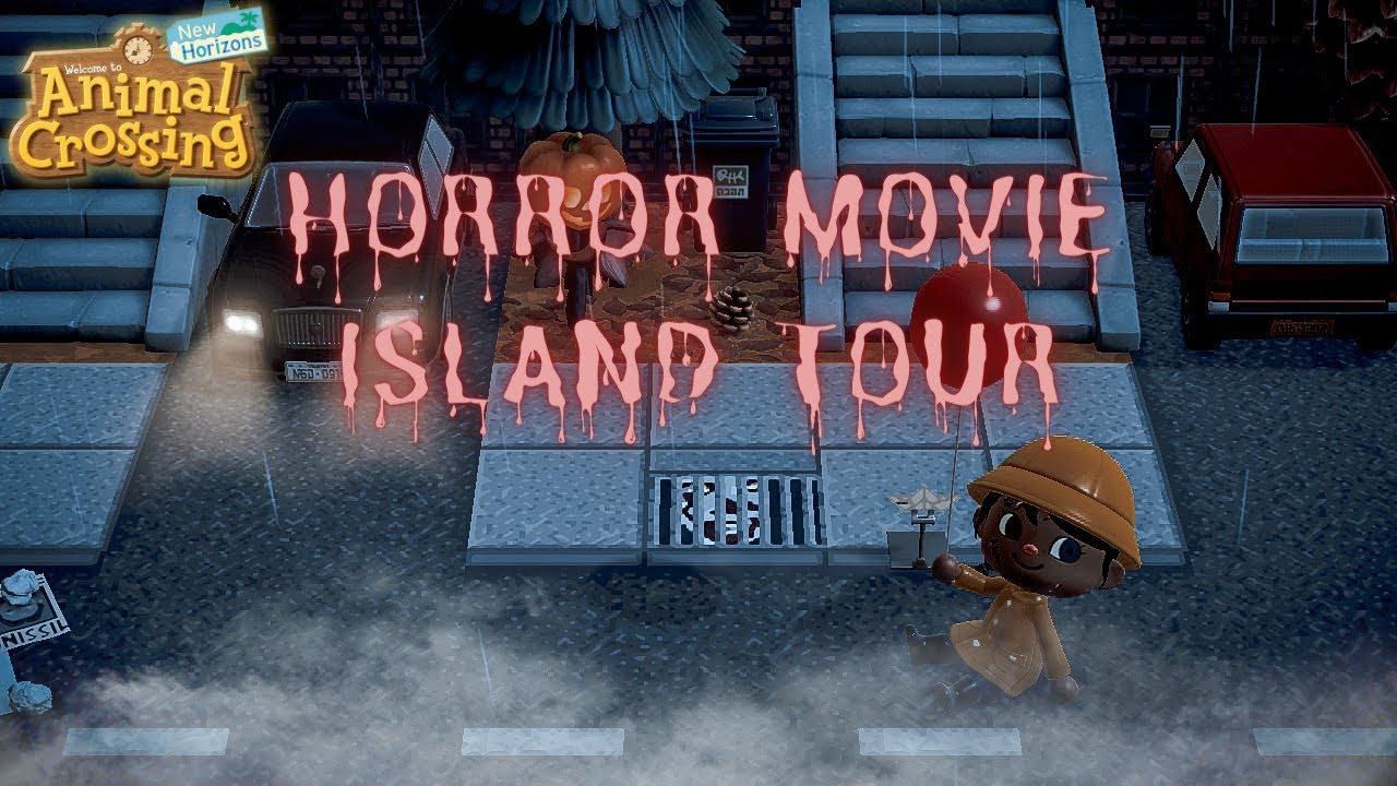 My COMPLETE Horror Movie Island | HAPPY HALLOWEEN | Animal Crossing ...