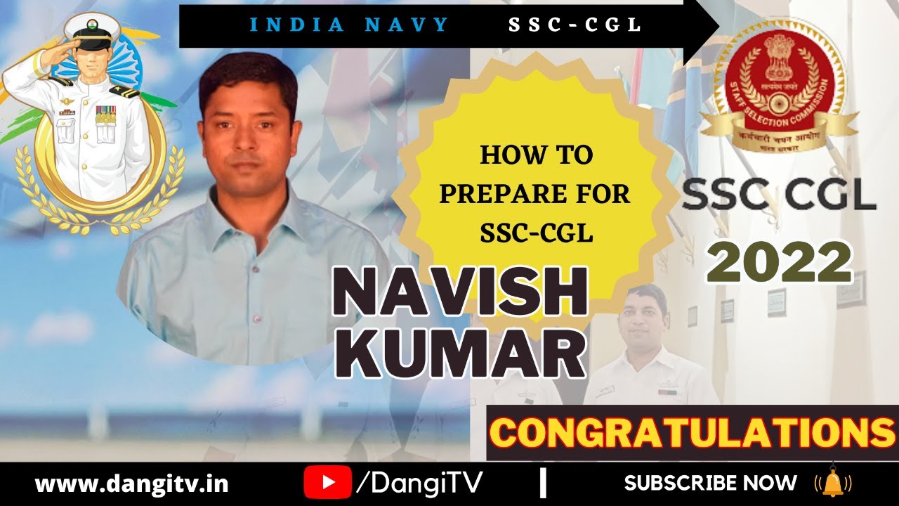 INDIAN NAVY to SSC CGL & CHSL 2022 - Success Story | Interview with ...