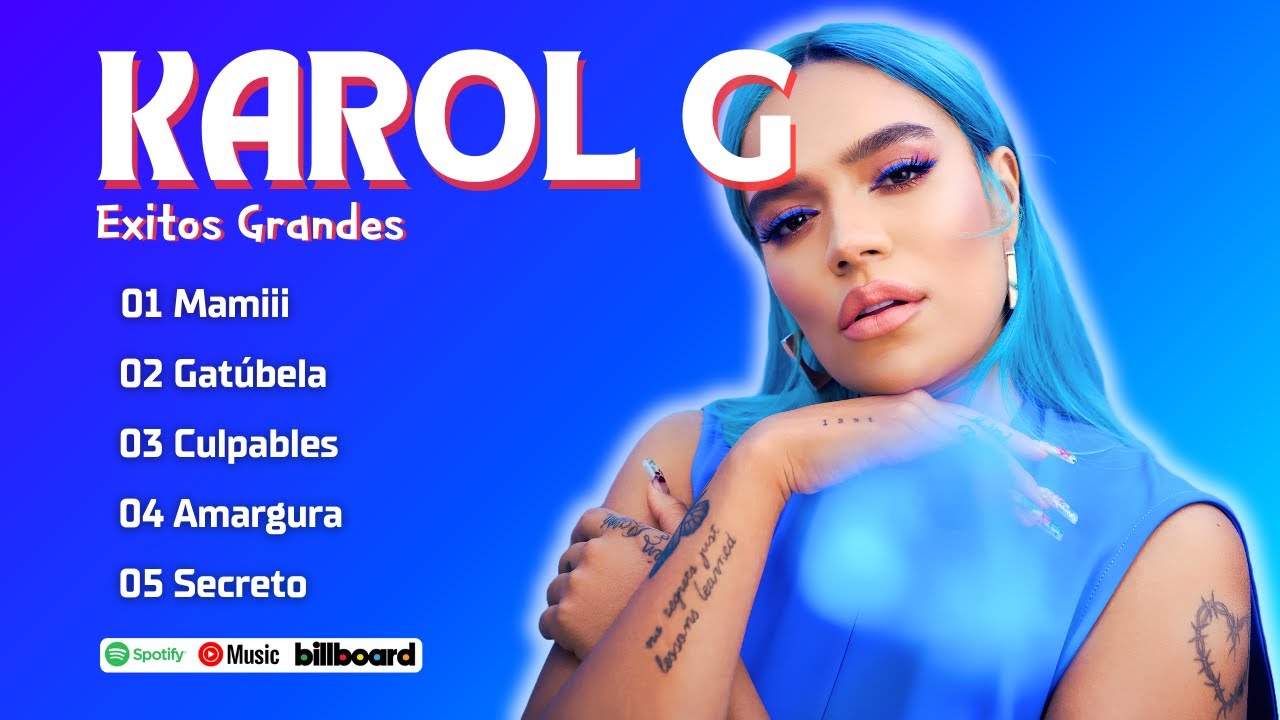 Karol G Mix Éxitos 2024 - Lo Más Popular de Karol G 2024 - YouTube
