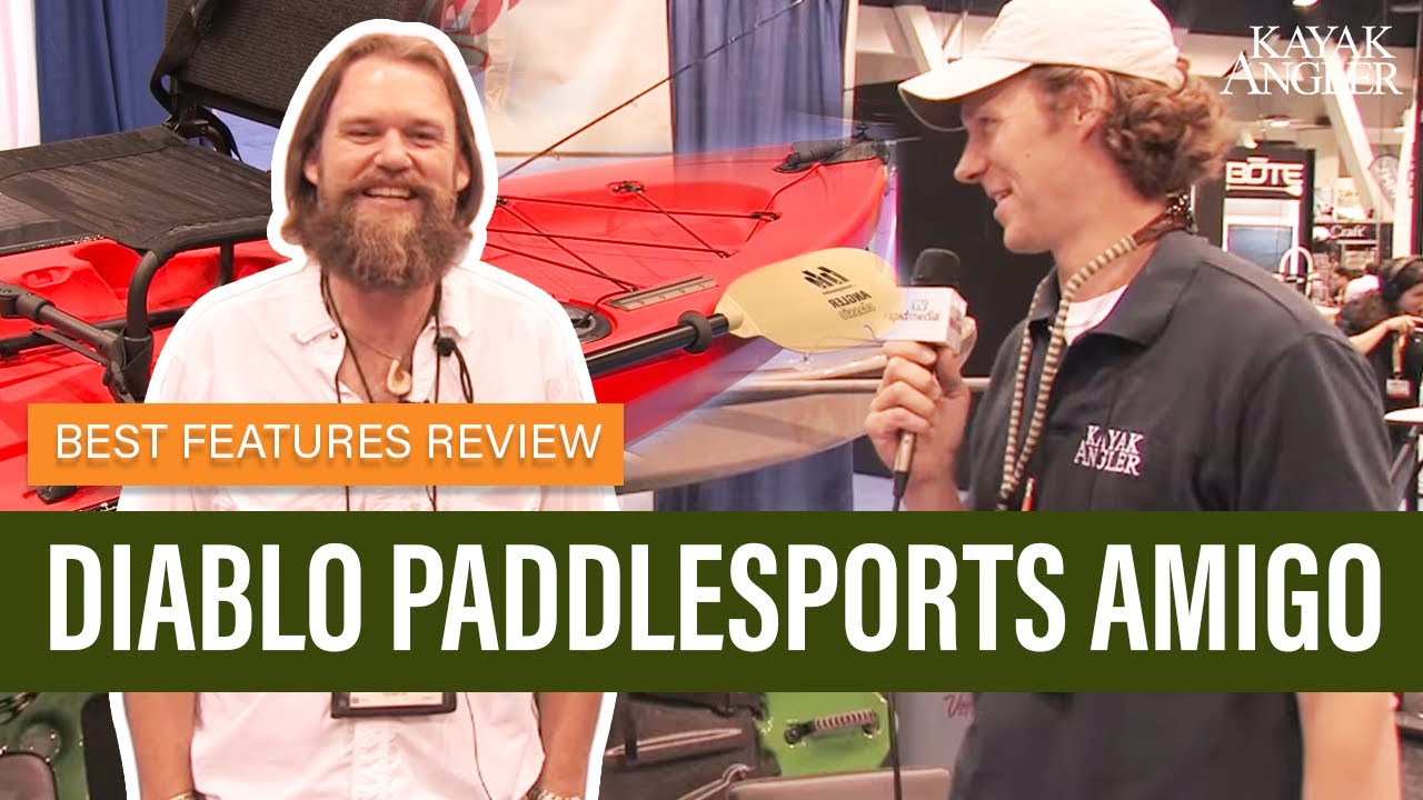 Diablo Paddlesports Amigo | Fishing Kayak | Features Review & Walk ...