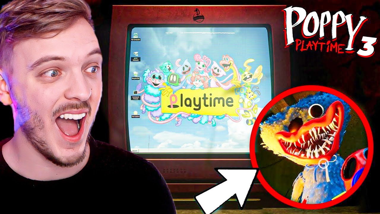 POPPY PLAYTIME CHAPITRE 3 TEASER OFFICIEL ! ( le retour de Huggy Wuggy ...