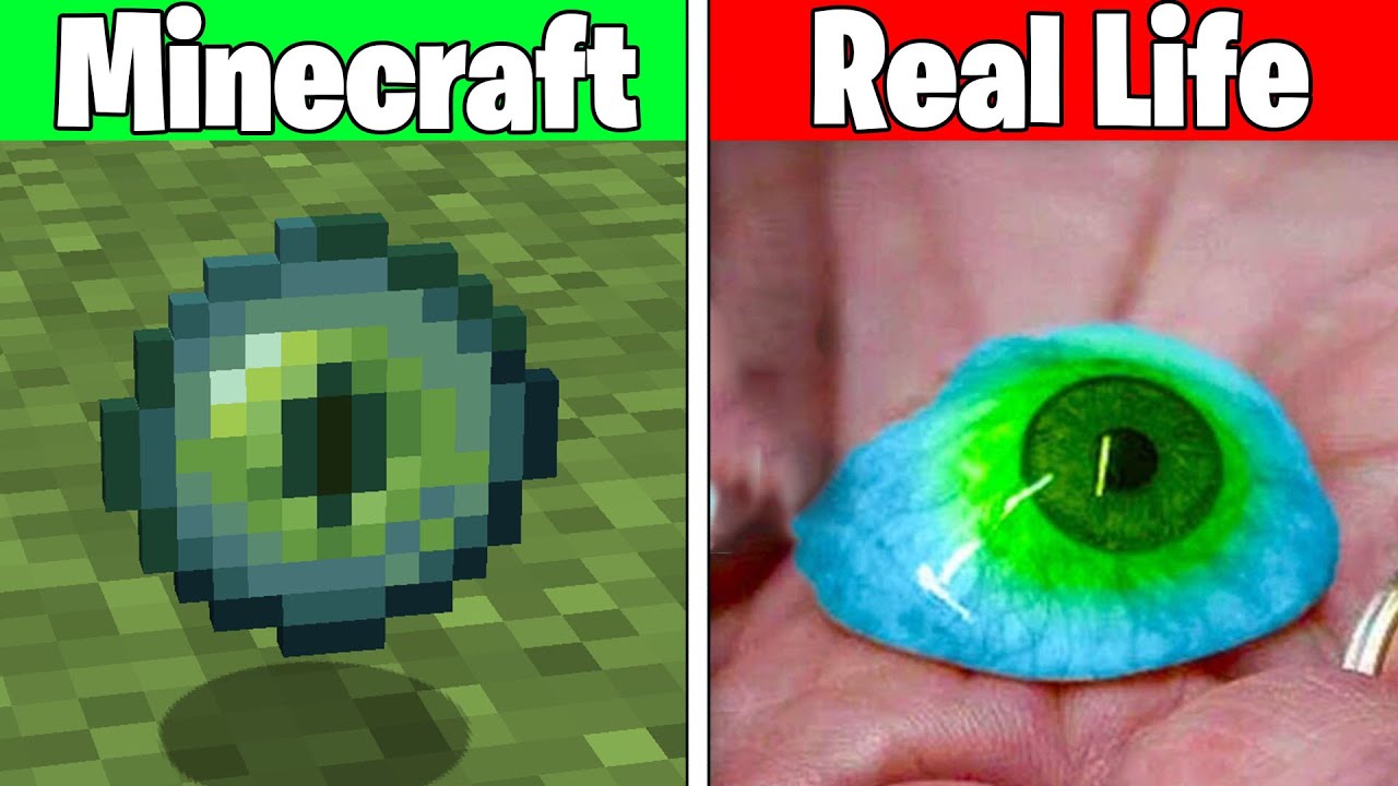 REAL LIFE vs MINECRAFT | Best Compilation #9 - YouTube