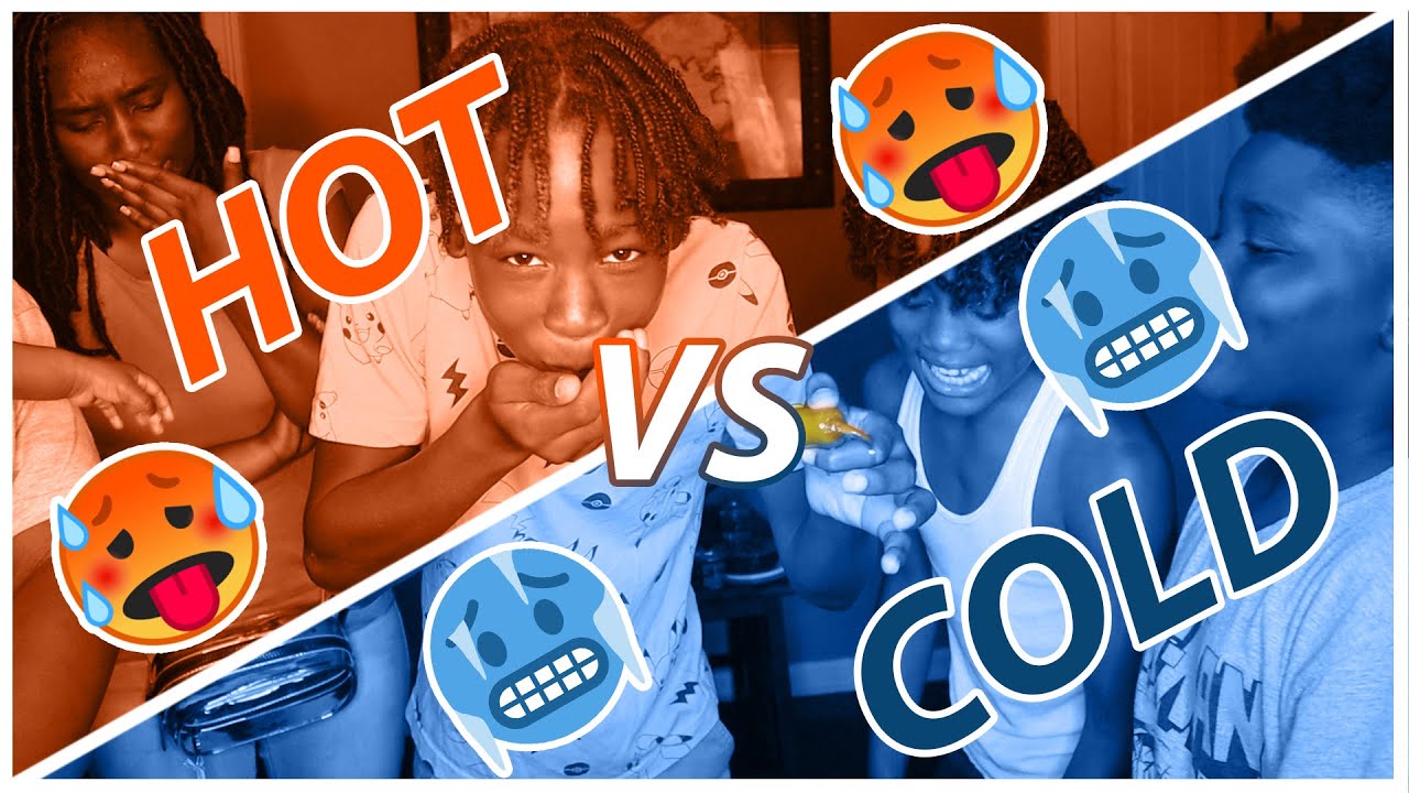 HOT VS COLD CHALLENGE 5IVE STAR FAMILY STYLE - YouTube