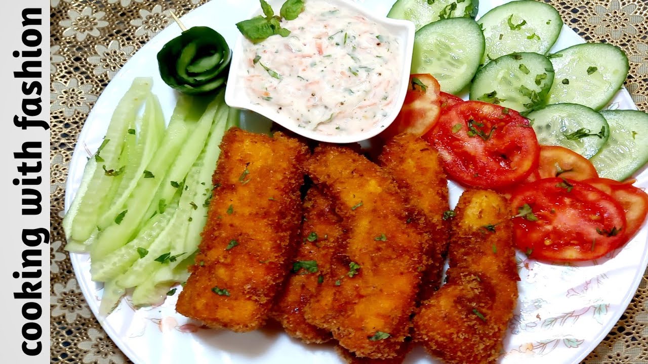 Finger fish restaurant style with tater sauce recipe | By cooking with ...