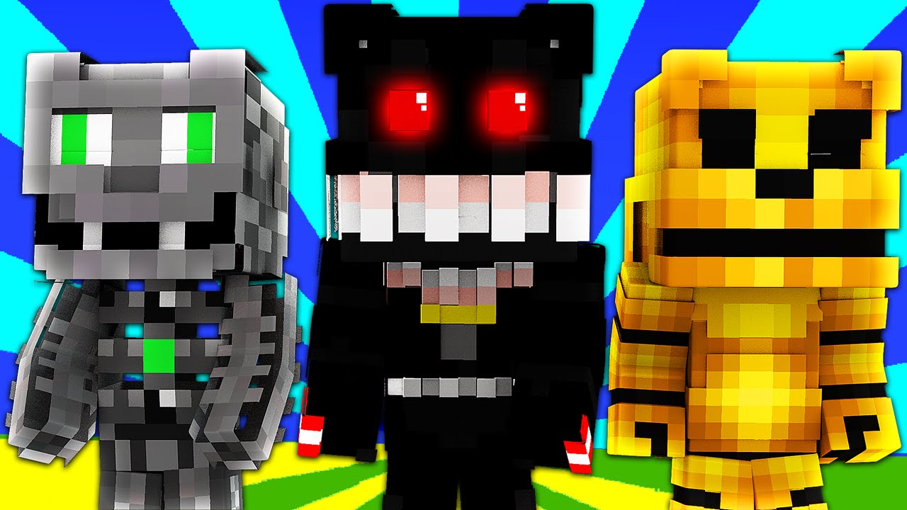 FNAF World - NIGHTMARE! (Minecraft Roleplay) Night 54 - YouTube
