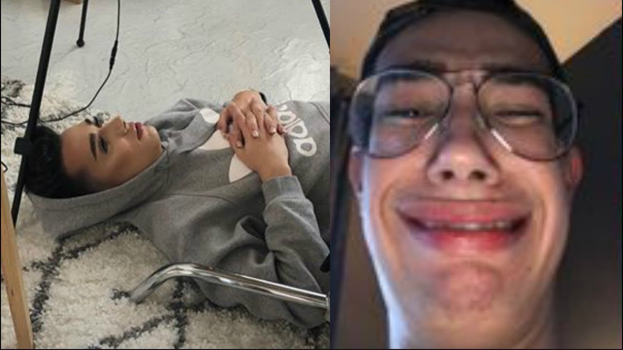 James Charles screams over a bug - YouTube