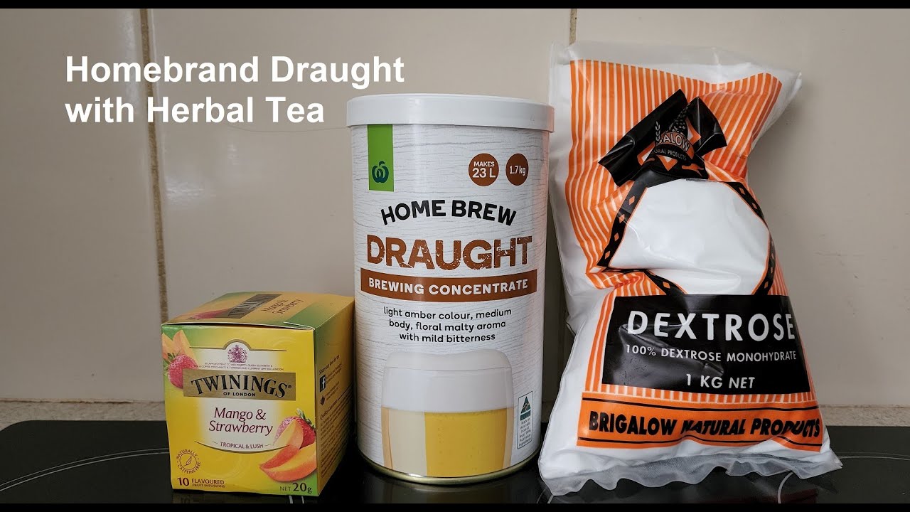 Homebrew Beer with.. Tea? - YouTube