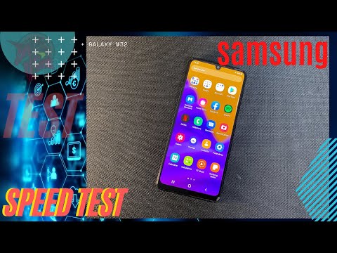 Samsung Galaxy M32 Speed Test - YouTube