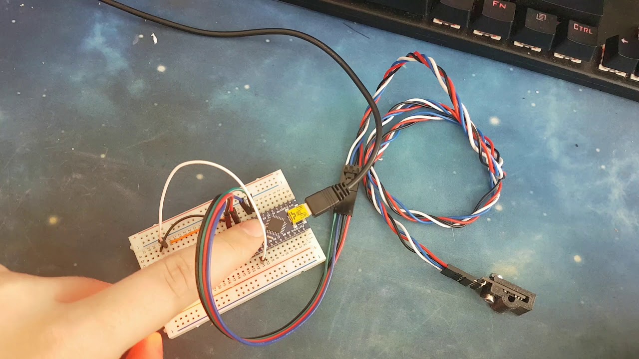 PAT9125 Filament flow or jam sensor for Marlin - YouTube