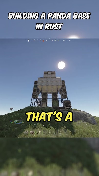How To Build A Panda Base Rust Funny Rustshorts Rustclips Rust Rustbuilding Rustgame