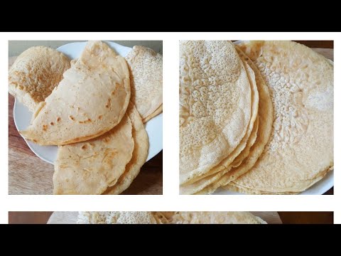 3 MINUTE LIQUID DOUGH, GARLIC FLAT BREAD: NO YEAST, NO KNEADING, QUICK ...