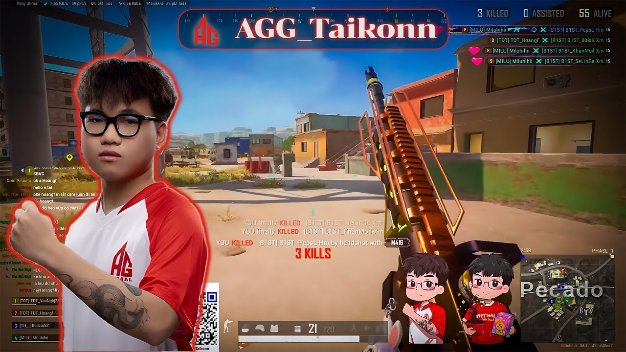 AGG_Taikonn#38 | FPP SQUAD RANKED | PUBG Pro-Player - YouTube