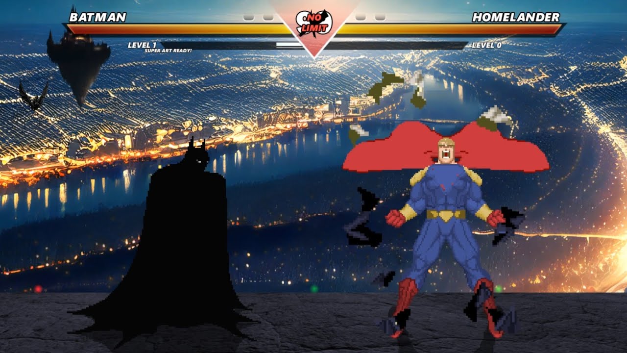 BATMAN vs HOMELANDER - The most epic fight ever made! - YouTube