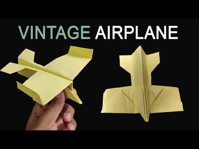 Vintage Paper Airplanes