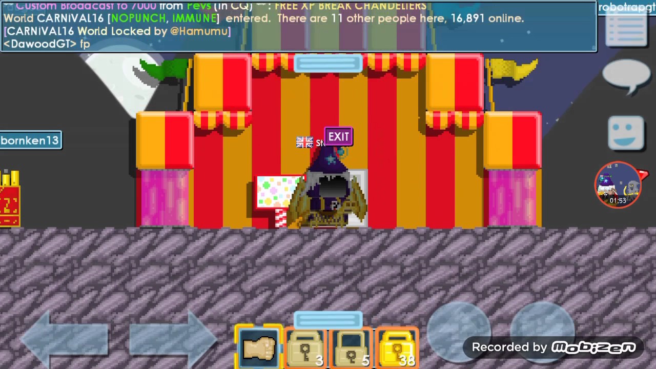 Growtopia - Getting 4th Carnival ring - YouTube