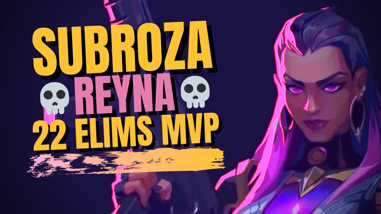 TSM SUBROZA GRINDS WITH REYNA ON ASCENT | 22 ELIMS MVP - VALORANT - YouTube