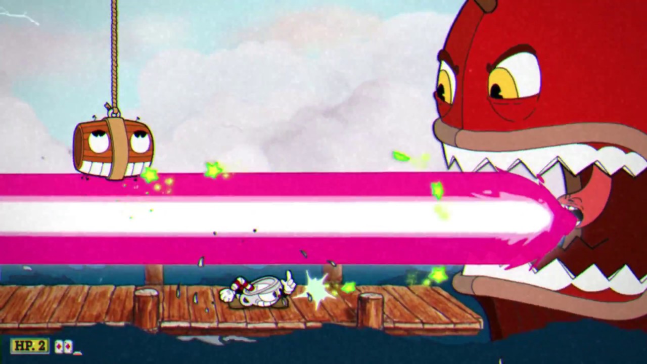 🚢 Cuphead - Shootin N’ Lootin - Captain Brineybeard Boss Fight Guide ...